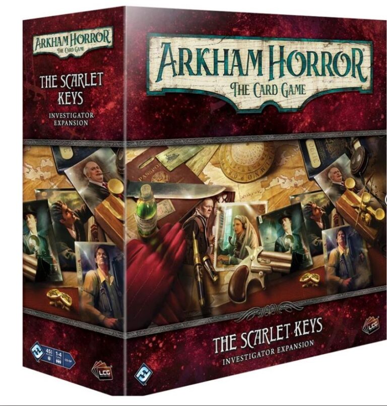 Arkham Horror the Card Game The Scarlet Keys Investigator Expansion ...